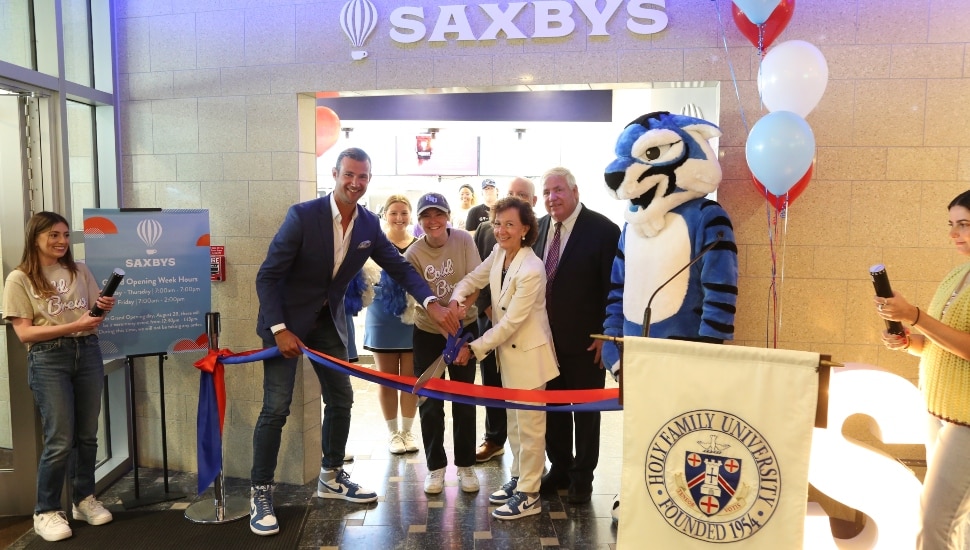 Saxbys Inaugural Student Cafe Executive Officer at Holy Family ...
