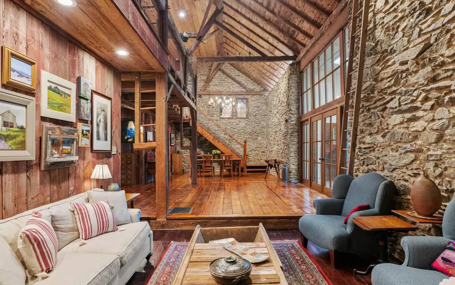 First Bank House of the Week: Charming Converted Barn in Malvern