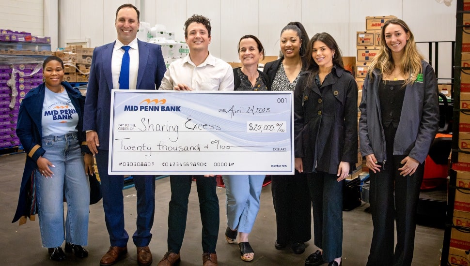 Mid Penn Bank Donates $20,000 to Nonprofit Fighting Hunger, Reducing ...